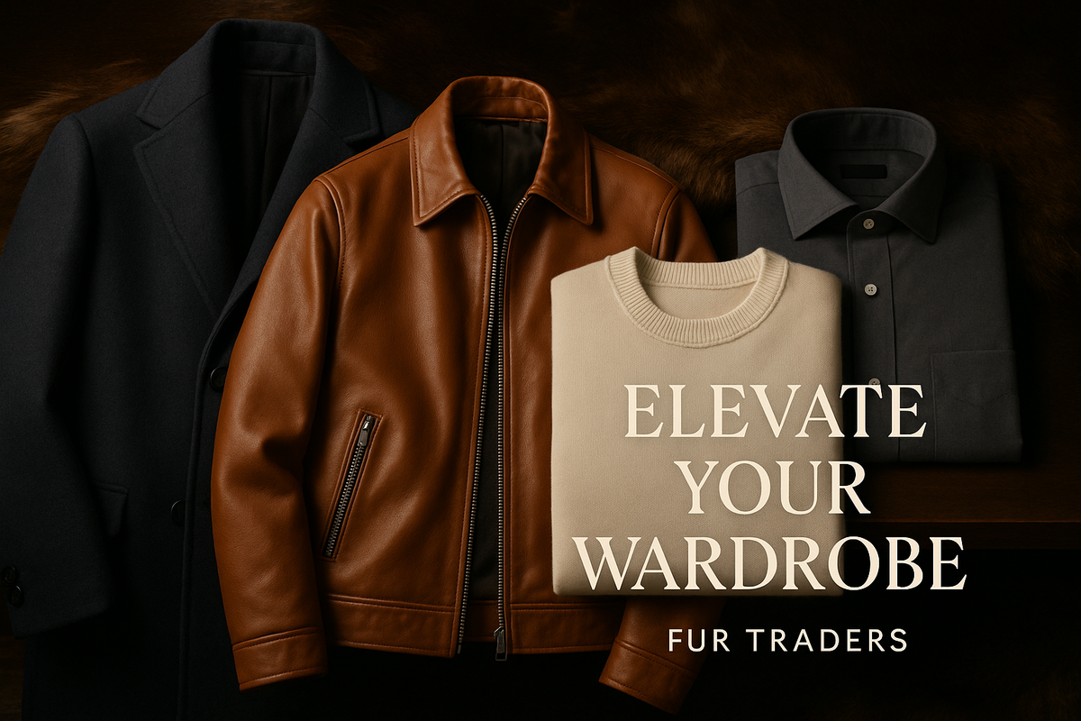 Elevate Your Wardrobe with Fur Traders' Men's Clothing Collection