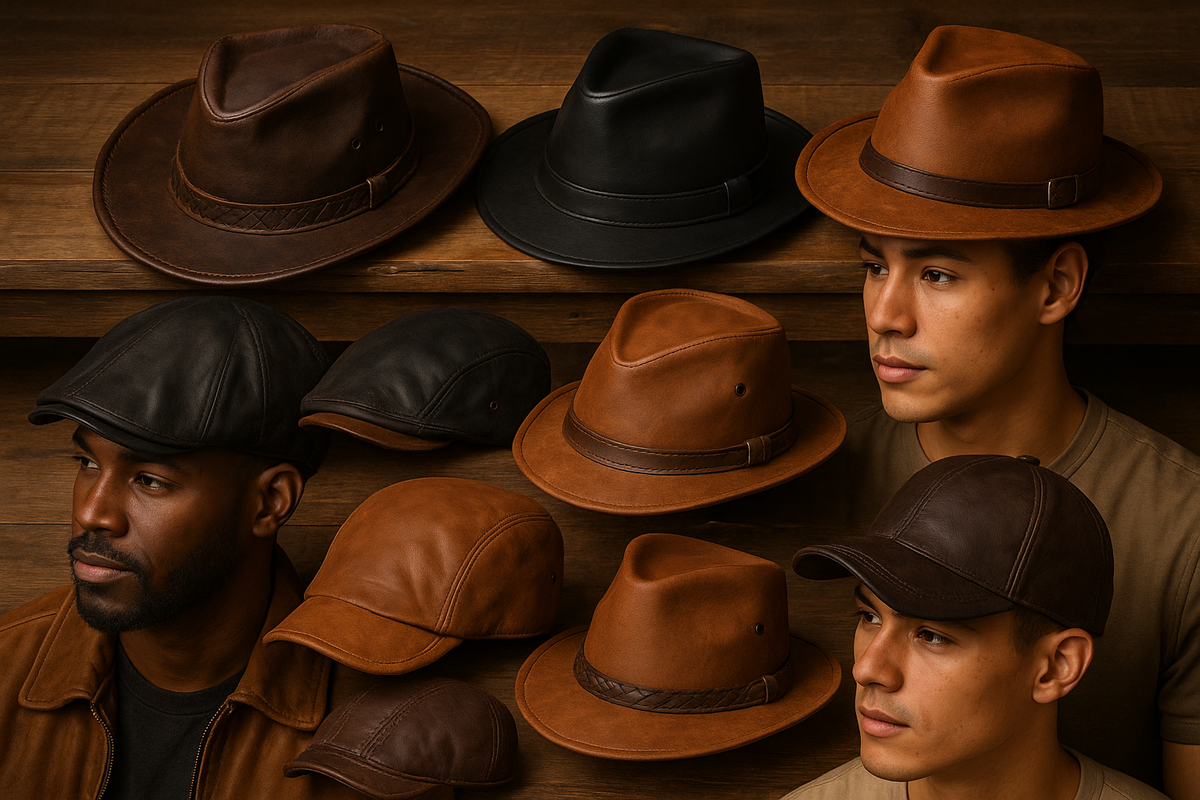 Leather Hats That Combine Comfort and Cool – Fur Traders