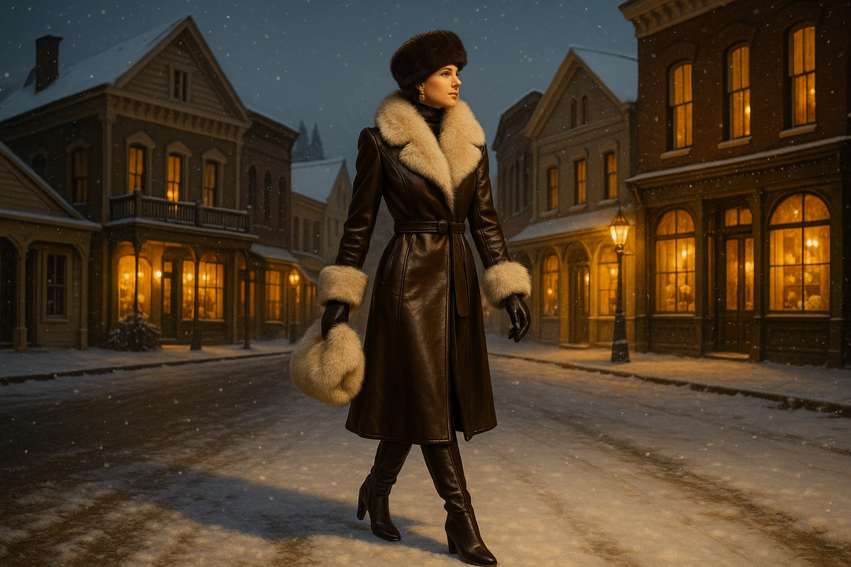 Nevada City’s Winter Elegance: How Leather and Fur Define the Season ...