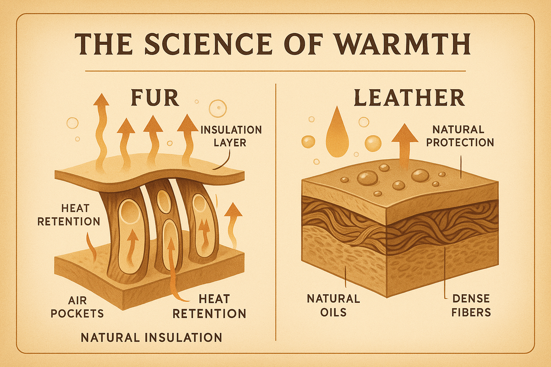The Science of Warmth: Why Leather and Fur Are the Best Natural Insula ...